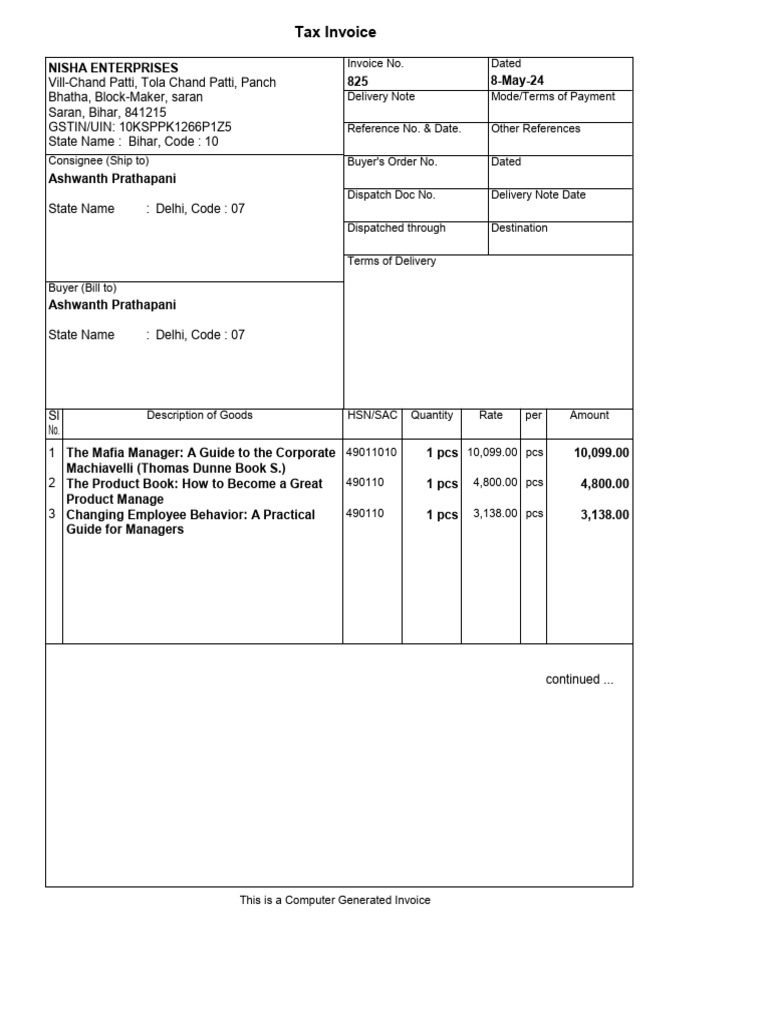Books and Periodicals Bill | PDF