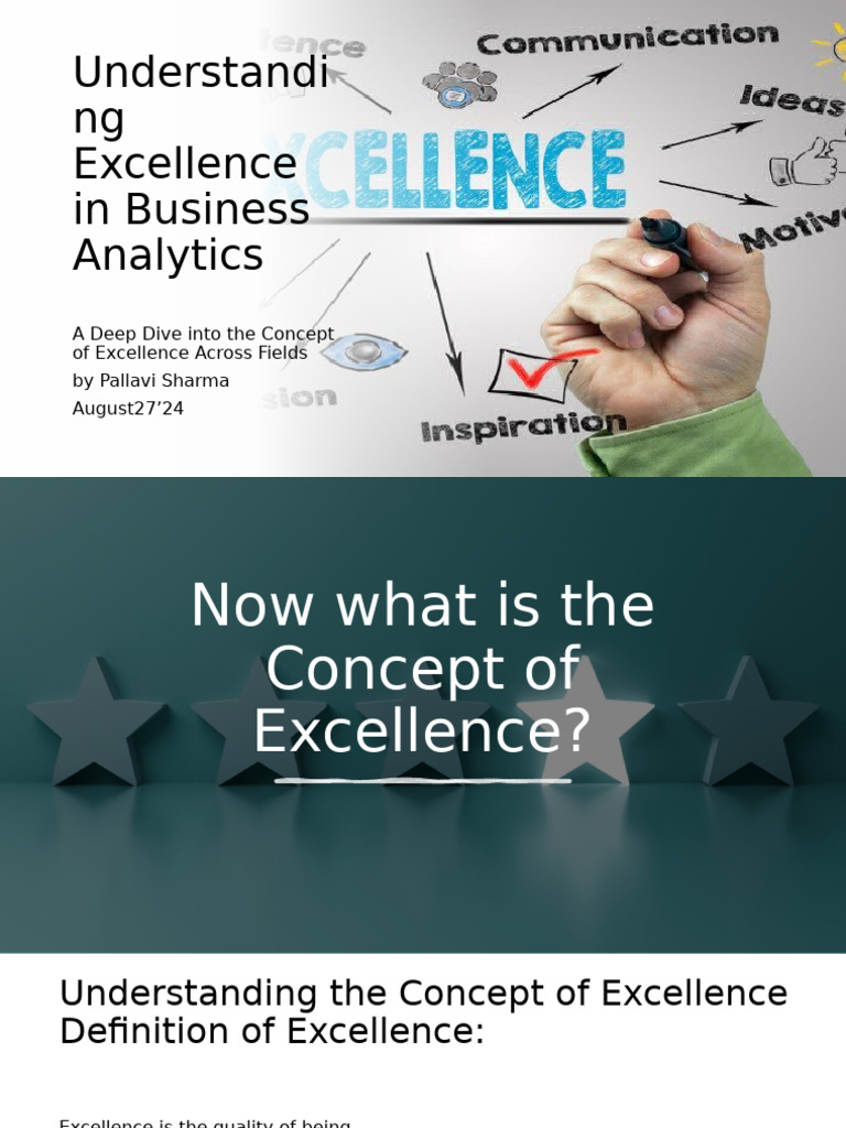 Excellence | PDF