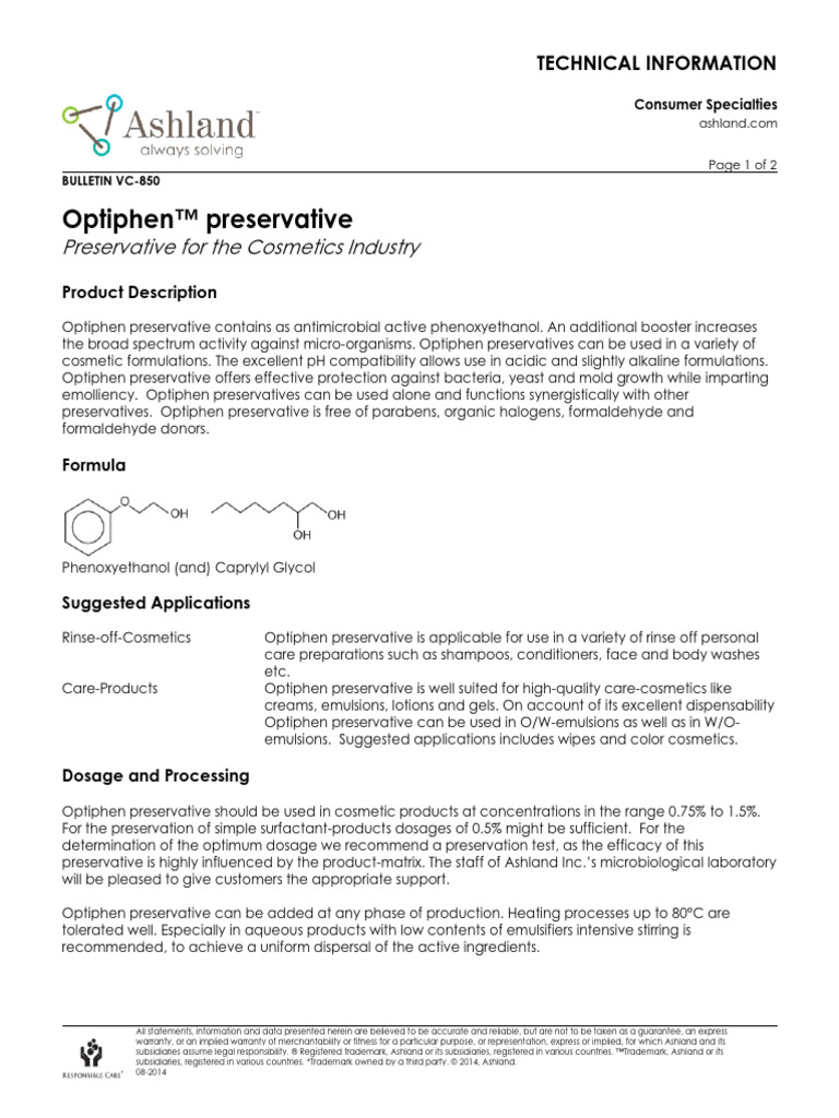 Isofort Like TIB - VC-850 - Optiphen | PDF