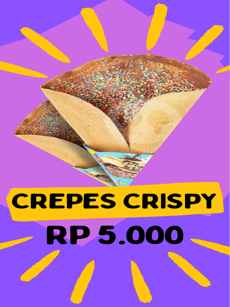 Crepes Crispy - Ungu Tua-Muda | PDF