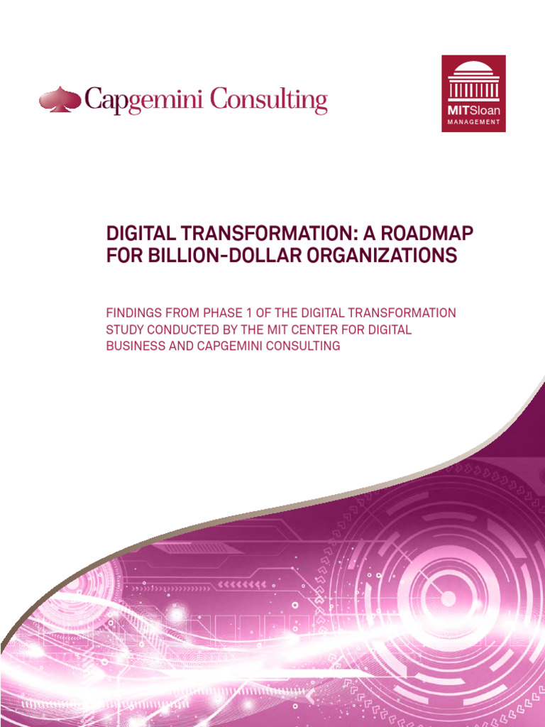 Digital Transformation A Road-Map For Billion-Dollar Organizations | PDF