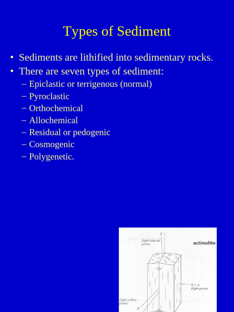 GEOS 254 Sedimentary Rocks | PDF