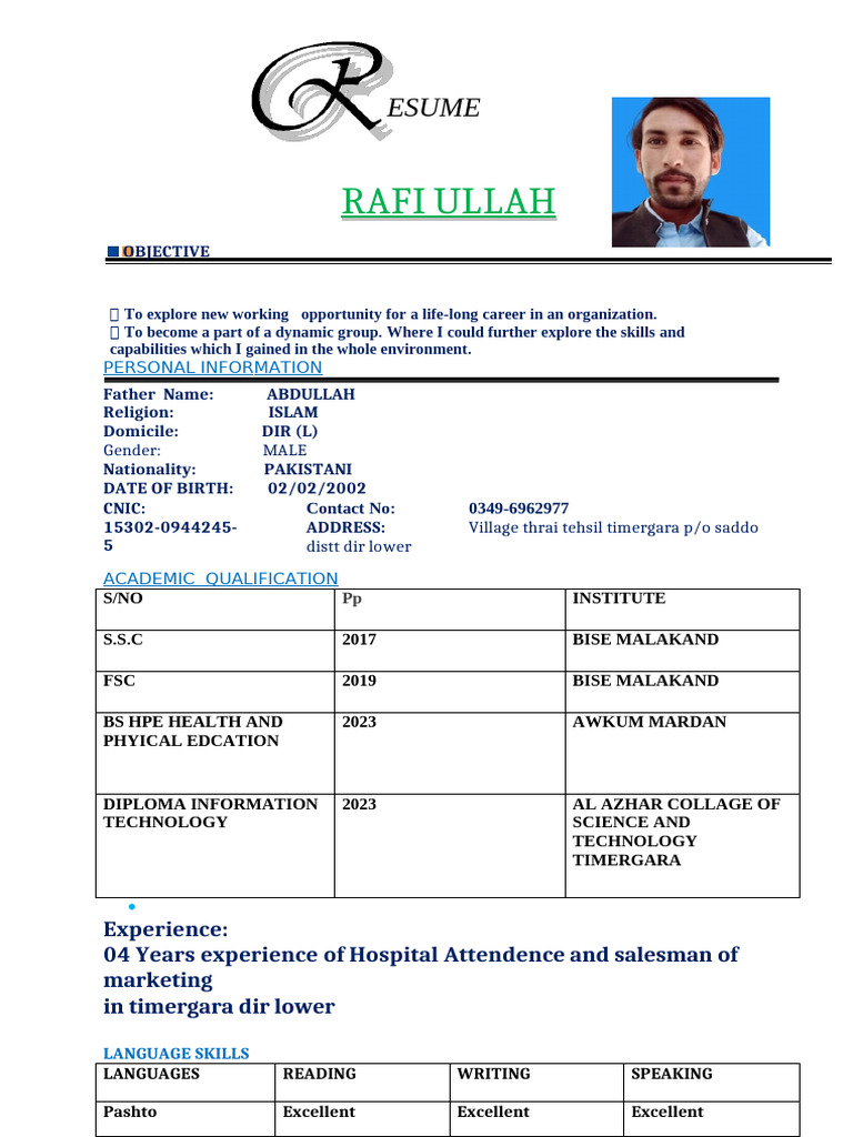 Rafi Ullah Er | PDF