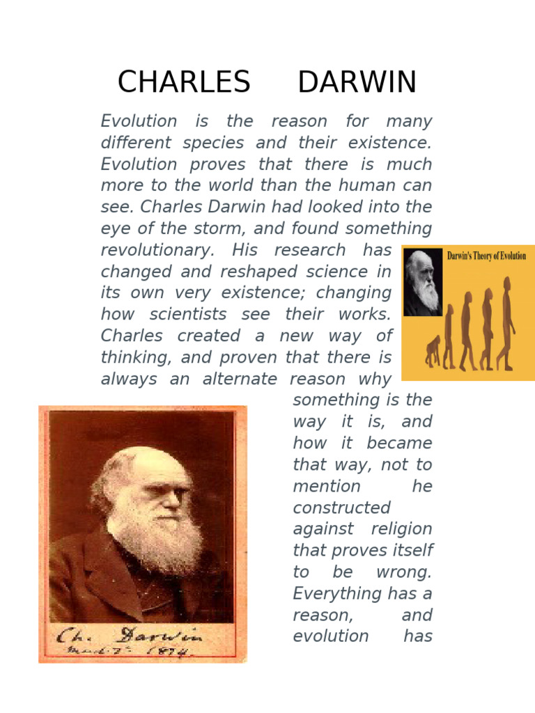 Charles Darwin | PDF