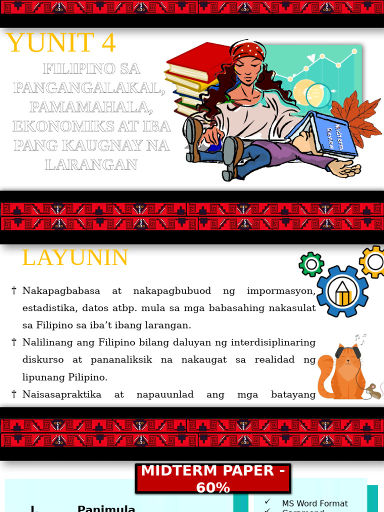 Linggo 4 - Filipino Sa Pangangalakal, Pamamahala, at Ekonomiks - Midterm Requirement | PDF ...