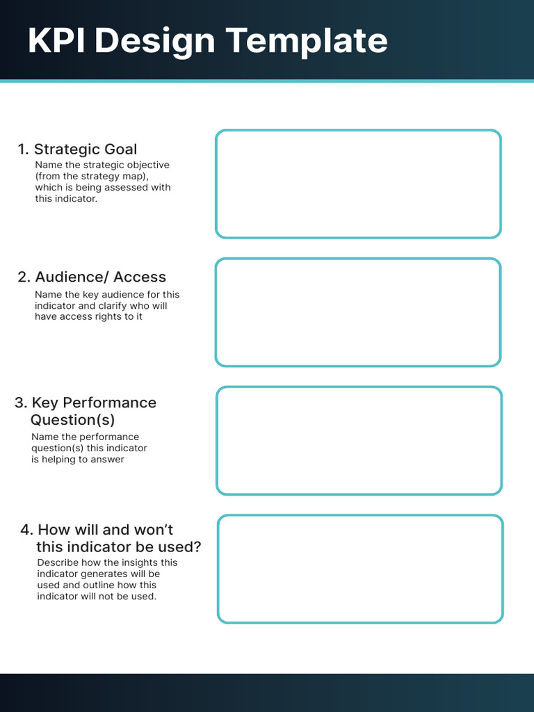 KPI Design - Template | PDF