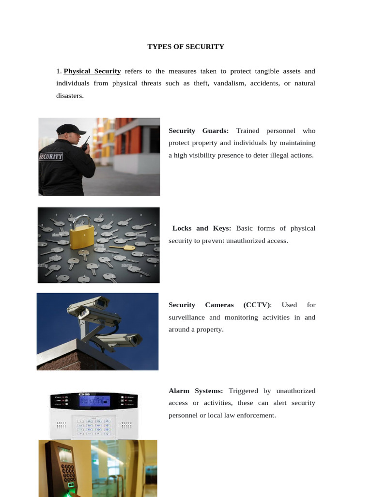 Types of Security | PDF