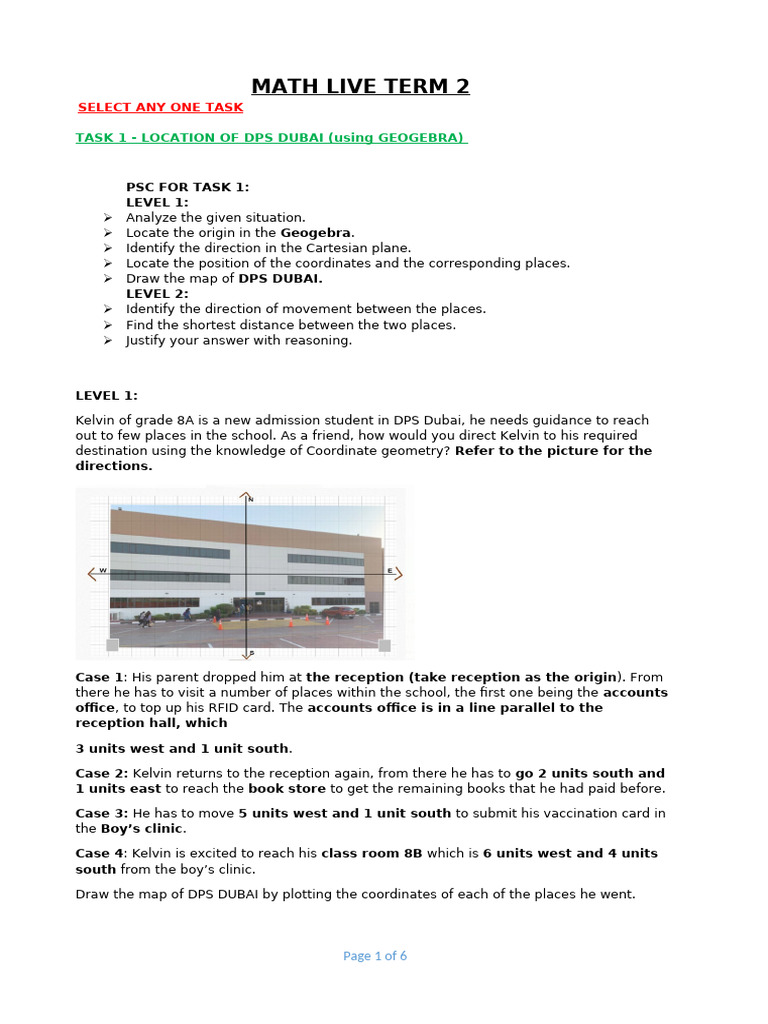 Math Live G8 Term 2 | PDF