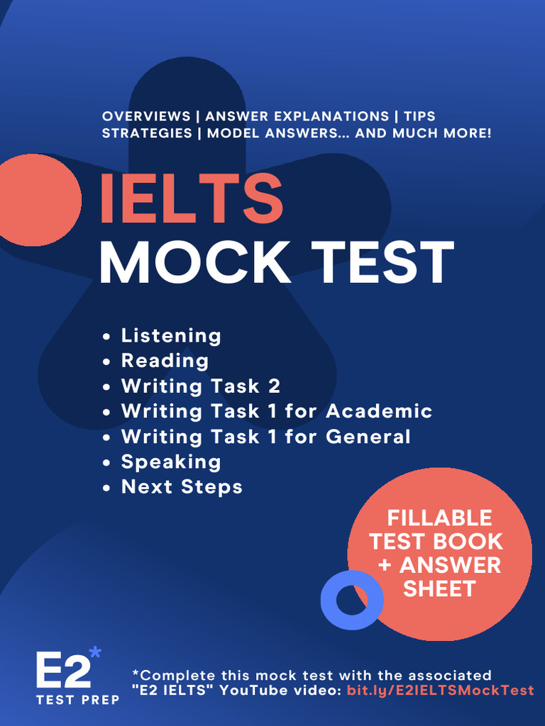 IELTS Full Mock Test Youtube 2021 | PDF