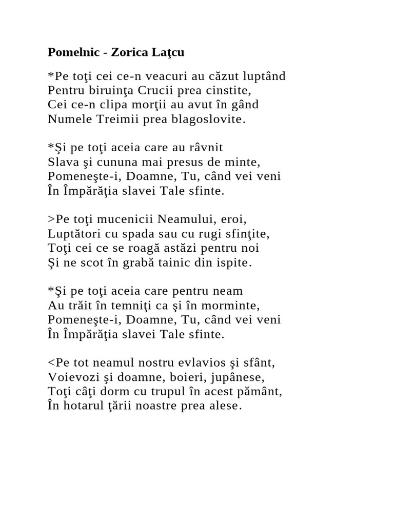 Pomelnic | PDF