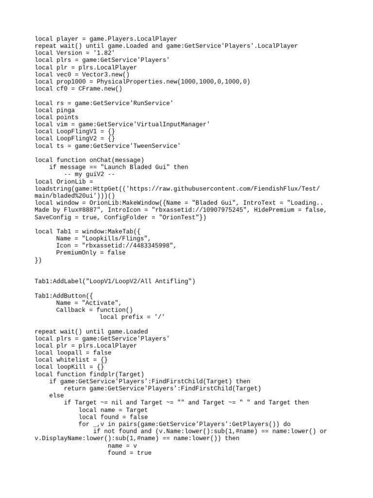 Main - Lua 2 | PDF