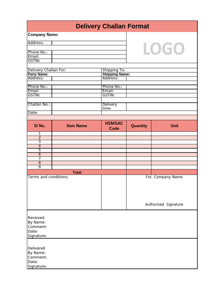delivery-challan-format-word-1 | PDF