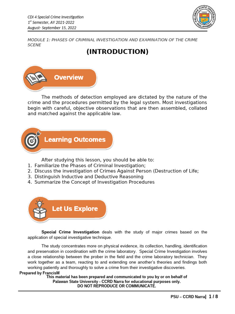 Cdi4 - Module 1 | PDF