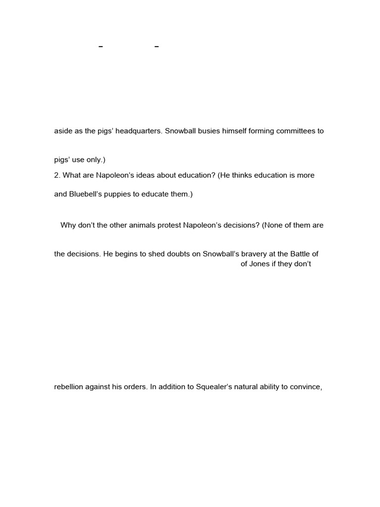 Animal Farm_Discussion | PDF Animal Farm_Discussion | PDF