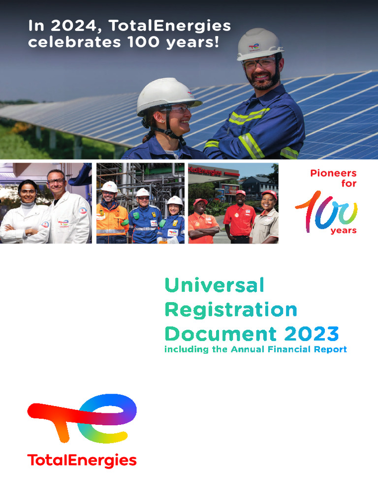 TotalEnergies - 2023 Universal Registration Document | PDF