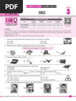 Igko Sample Paper Class-2 2025-26 | PDF