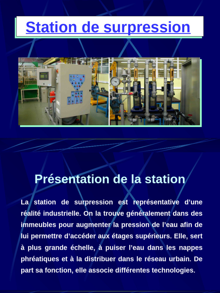 Station de Surpression | PDF