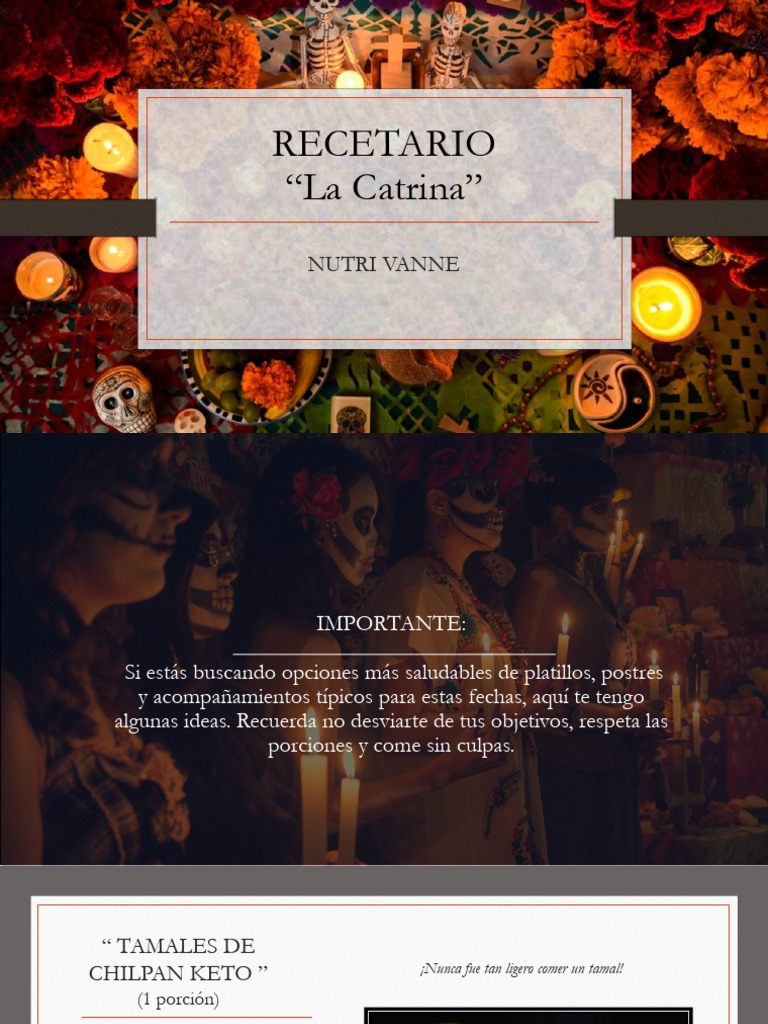 Recetario - "La Catrina" | PDF | Postres | Cocina, comidas y vino