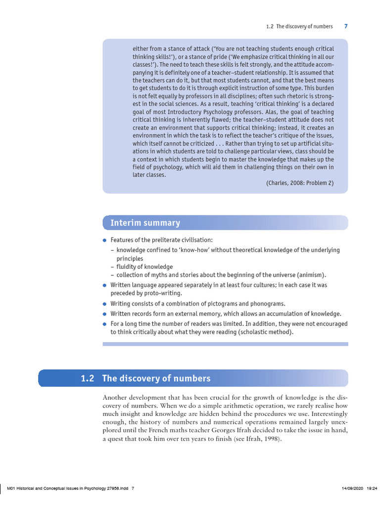 1.2 The Discovery of Numbers | PDF