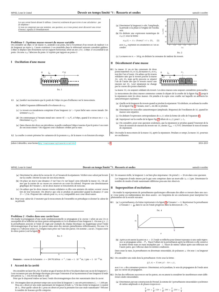 DS01 Ondes Ressort Complet | PDF