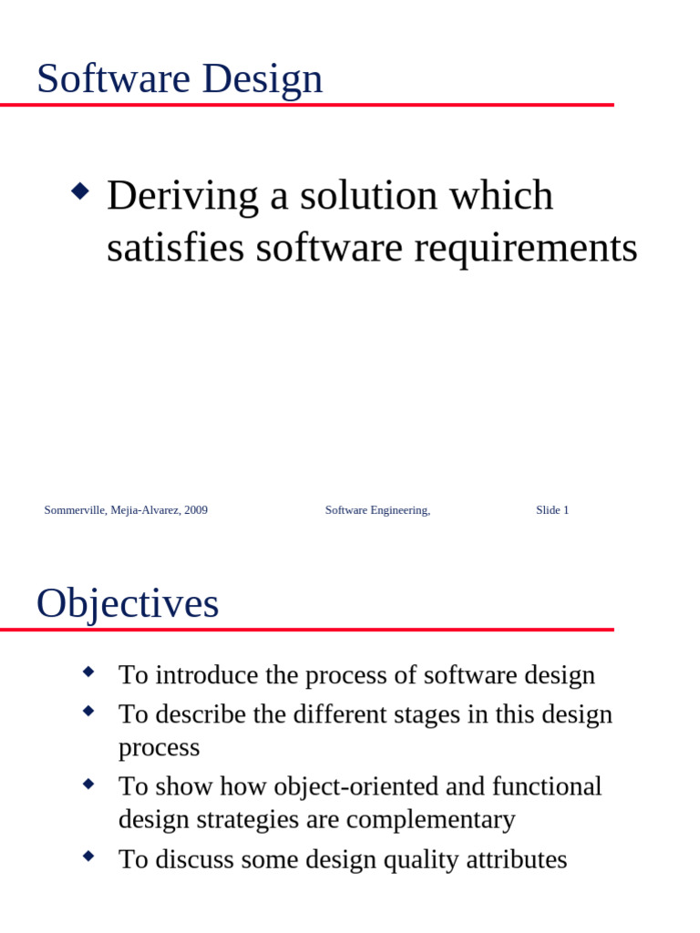 LESSON 5 System Design | PDF | Software Industry | Computer Science