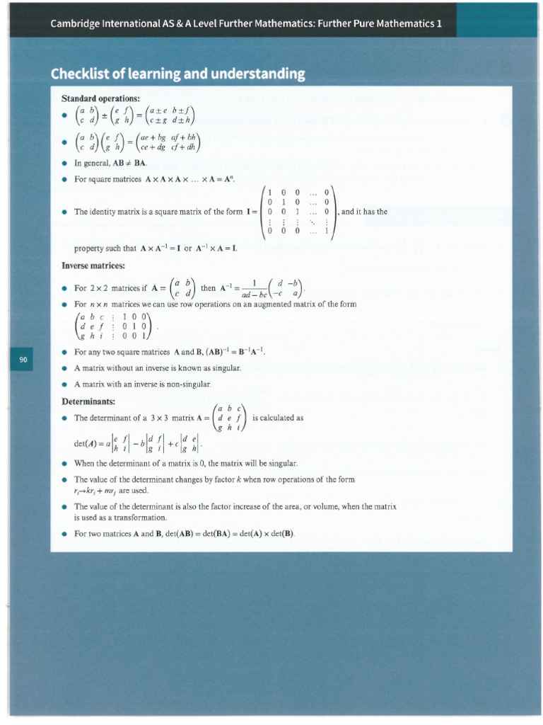 04 Matrices 1 | PDF