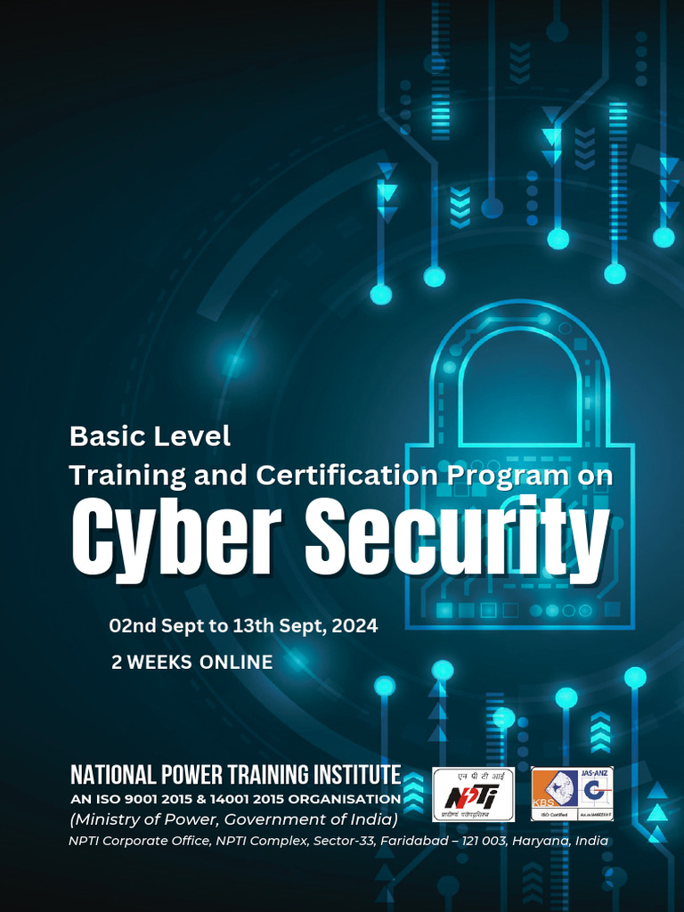 Online Basic Level Cyber Security Brochure - 2024-25 | PDF