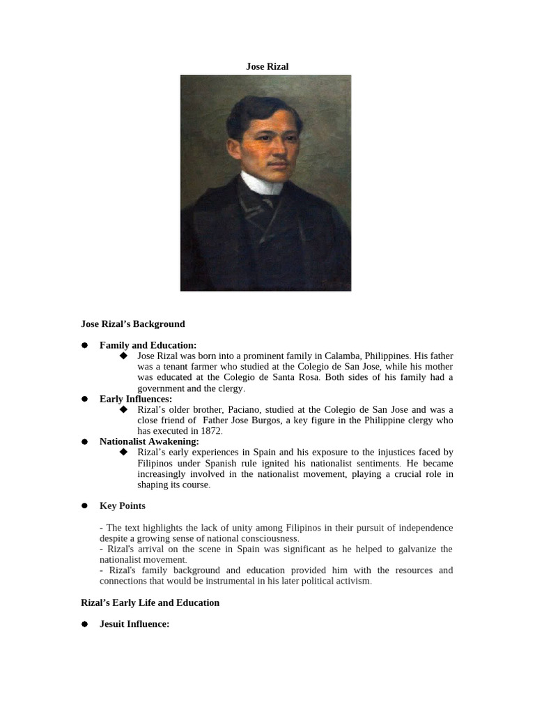Jose Rizal | PDF