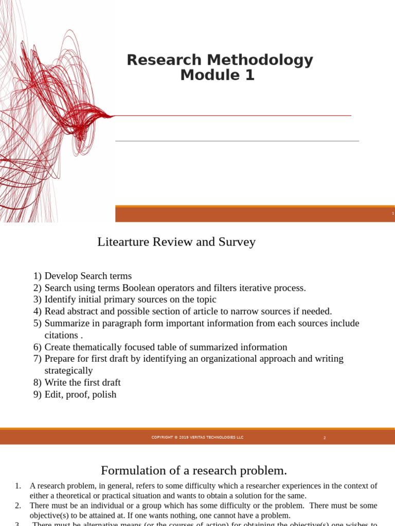 Module 1 RM | PDF
