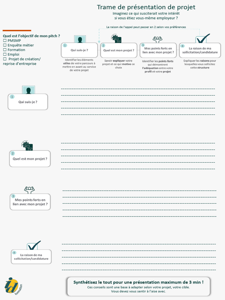 1.trame de Présentation de Projet | PDF