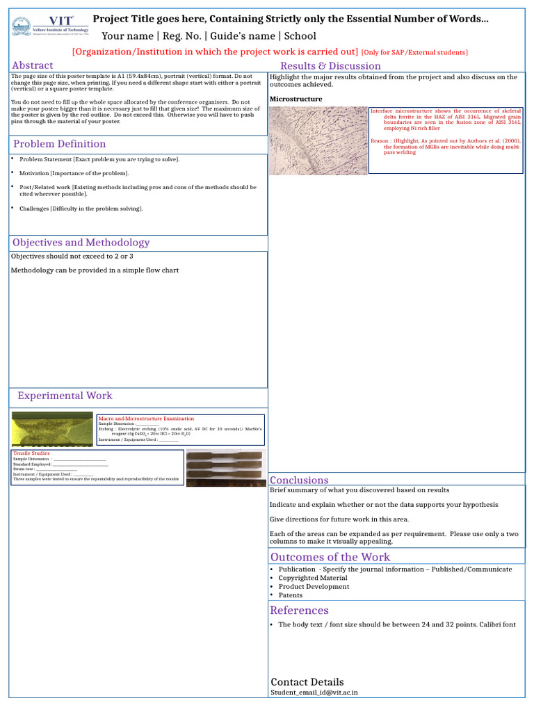 Poster Template | PDF