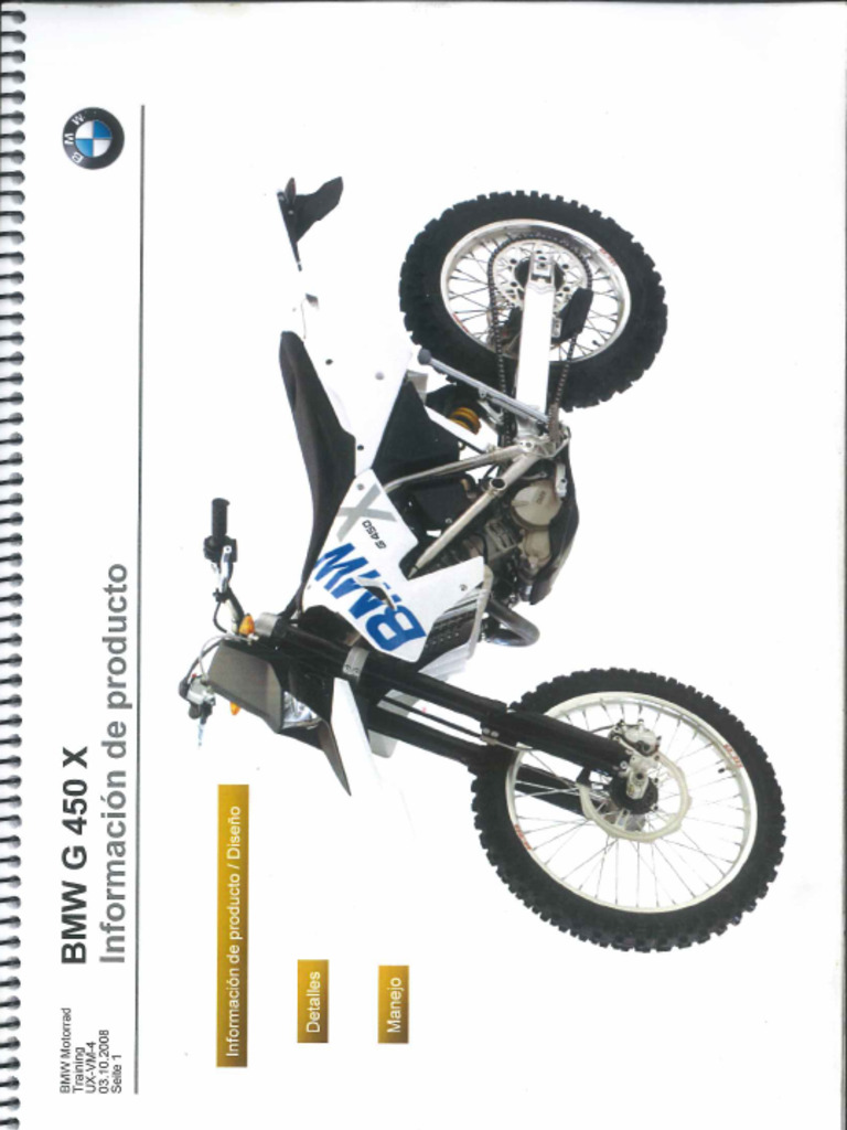 BMW G450X University | PDF