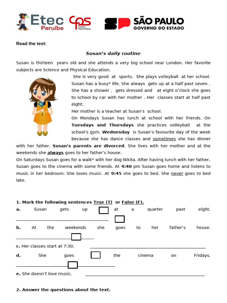 Atividade dia 01 abr 2 anos | PDF