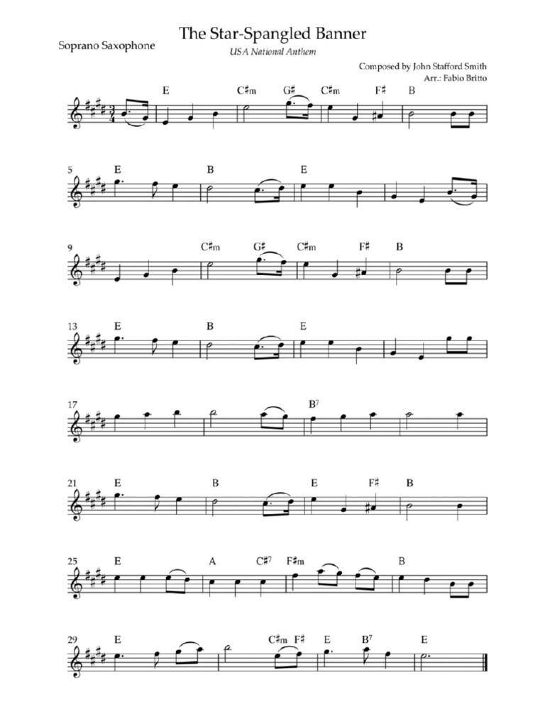 National Anthem | PDF