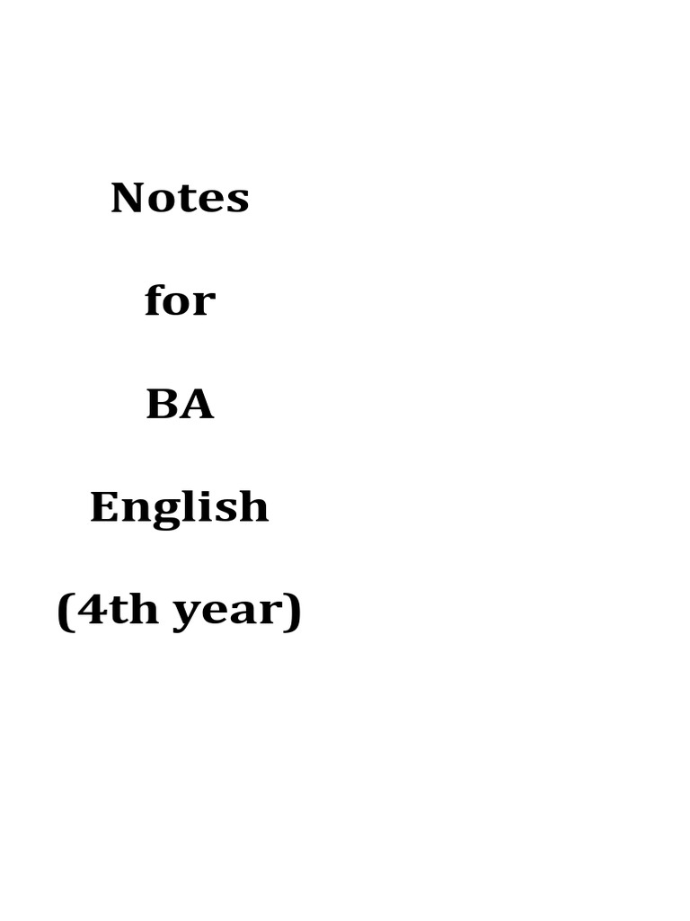 4th Year BA Idioms | PDF