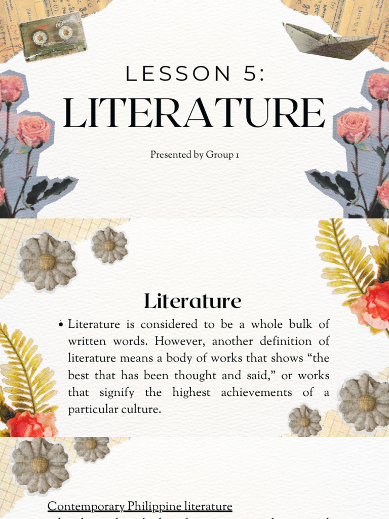 Literature g1 | PDF