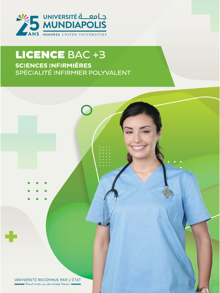 Licence en Sciences Infirmières - Infirmier Polyvalent Bac+3 - 0 | PDF