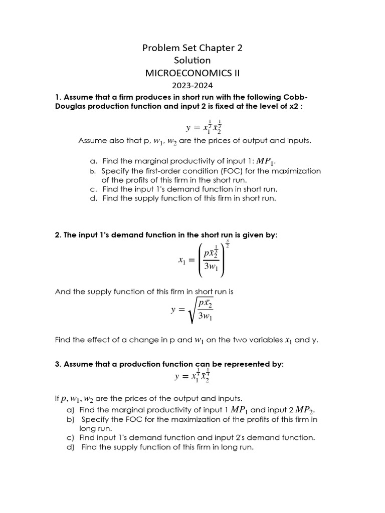 Micro 2 PS2 2024 | PDF