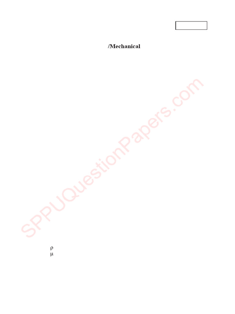 Be Mechanical Engineering Semester 5 2022 November Heat and Mass ...