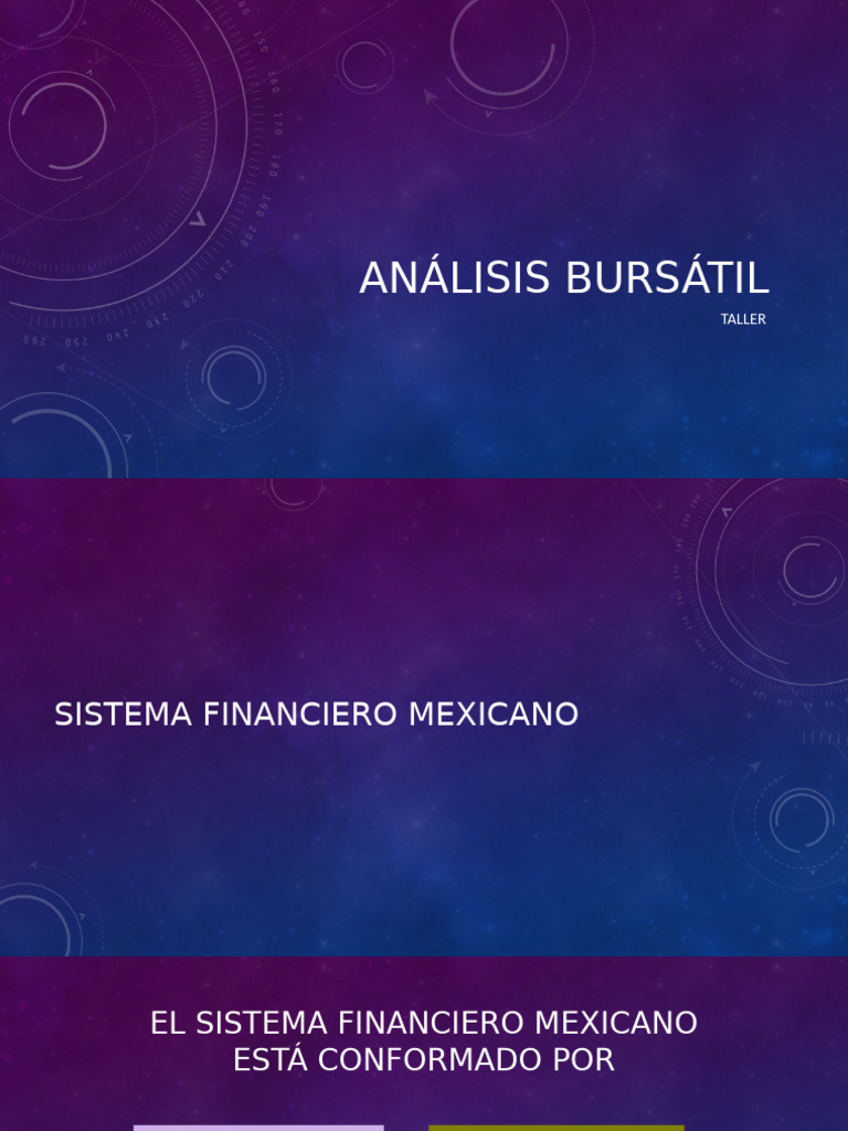 Sistema Financiero Mexicano | PDF | Economias | Dinero