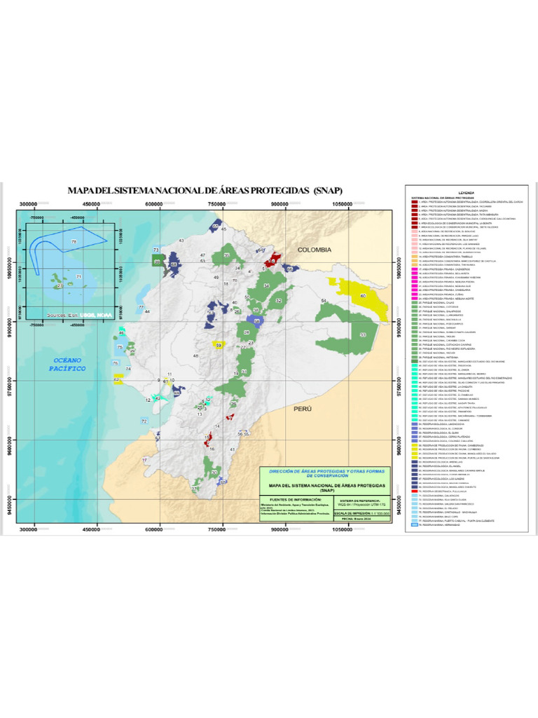 Mapa Snap Ecuador | PDF