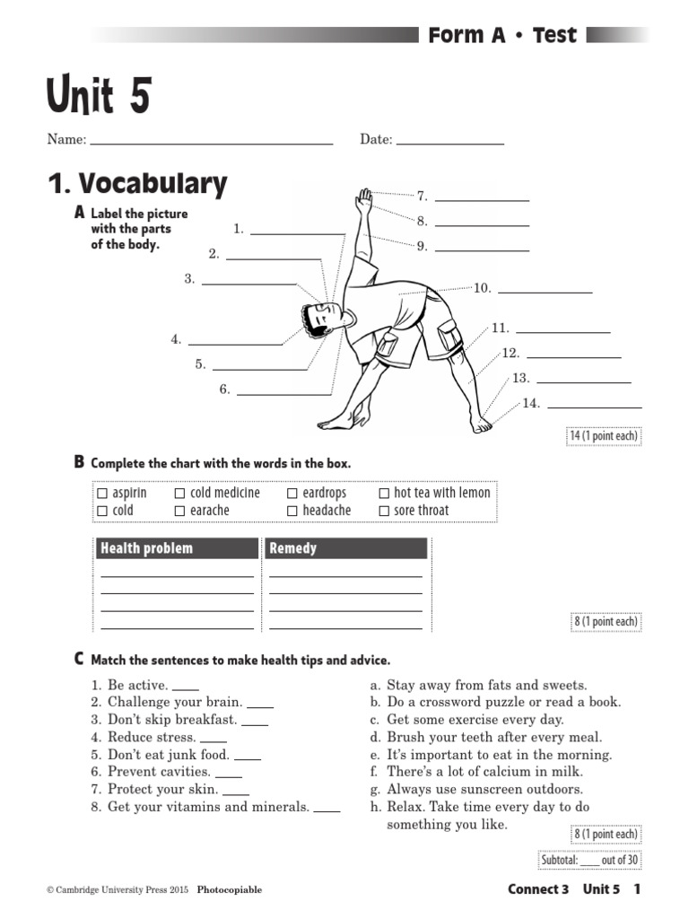 Level 3 Test A5 | PDF