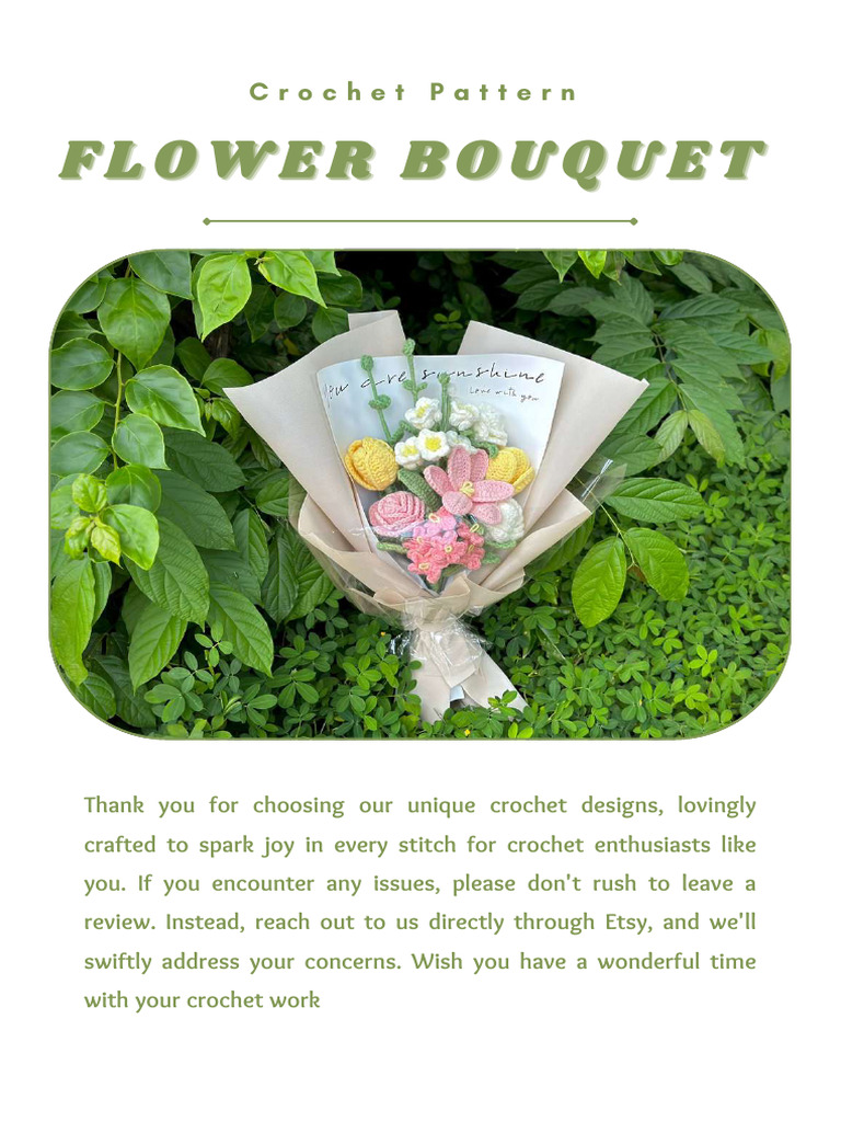 Update Flower Bouquet Pattern | PDF