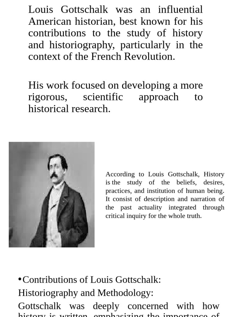 Understanding History Louis Gottschalk | PDF