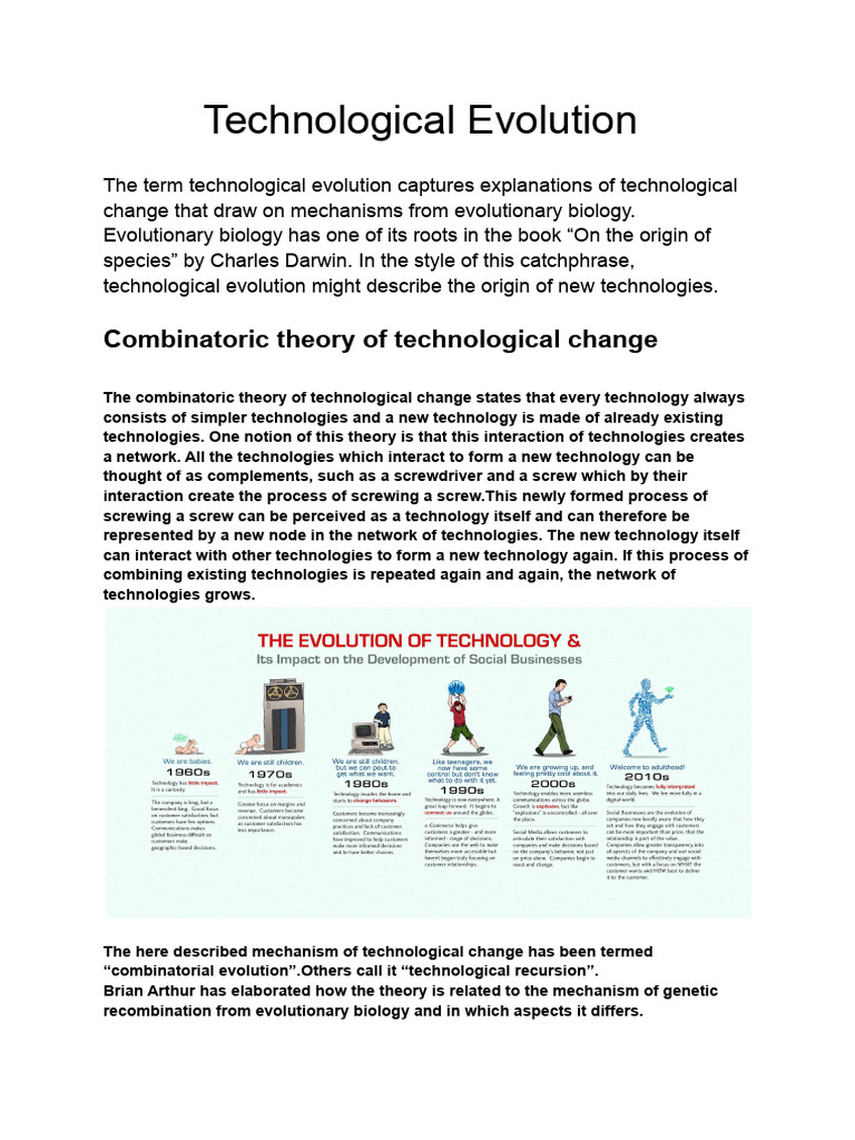Technological Evolution | PDF