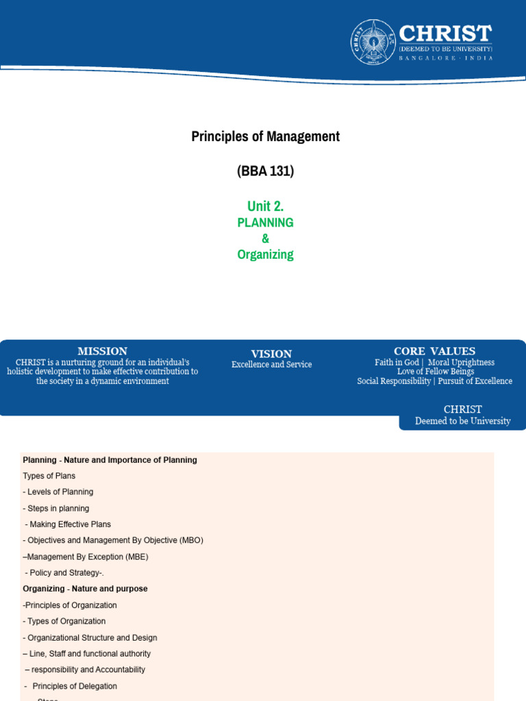 UNIT 2 - Planning Final For Students | PDF