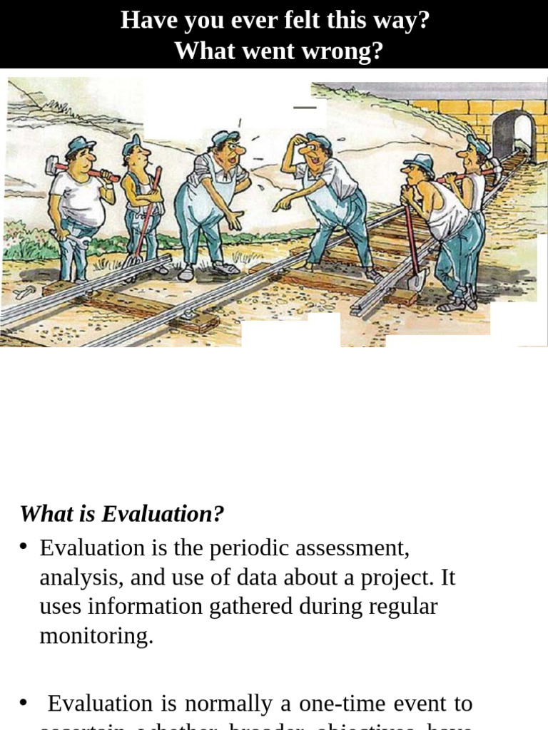 Introduction To Evaluation | PDF