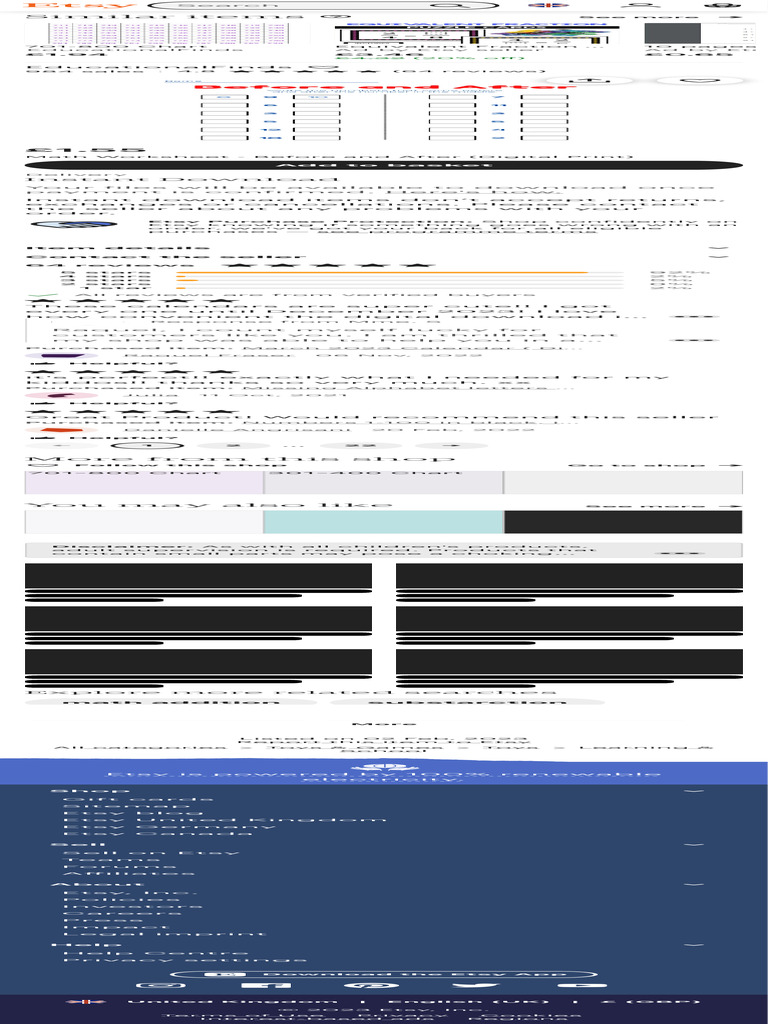 Math Worksheet Before and After Digital Print - Etsy UK | PDF
