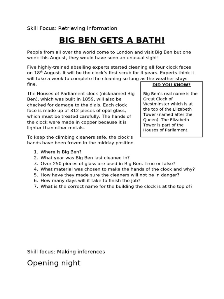 Short Extracts and Questions | PDF