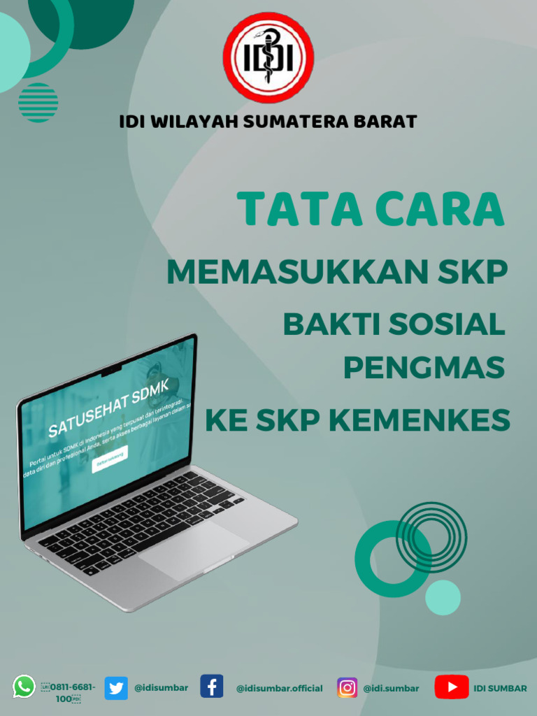 Tata Cara Memasukkan SKP Bakti Sosial Pengmas Ke SKP Kemenkes | PDF